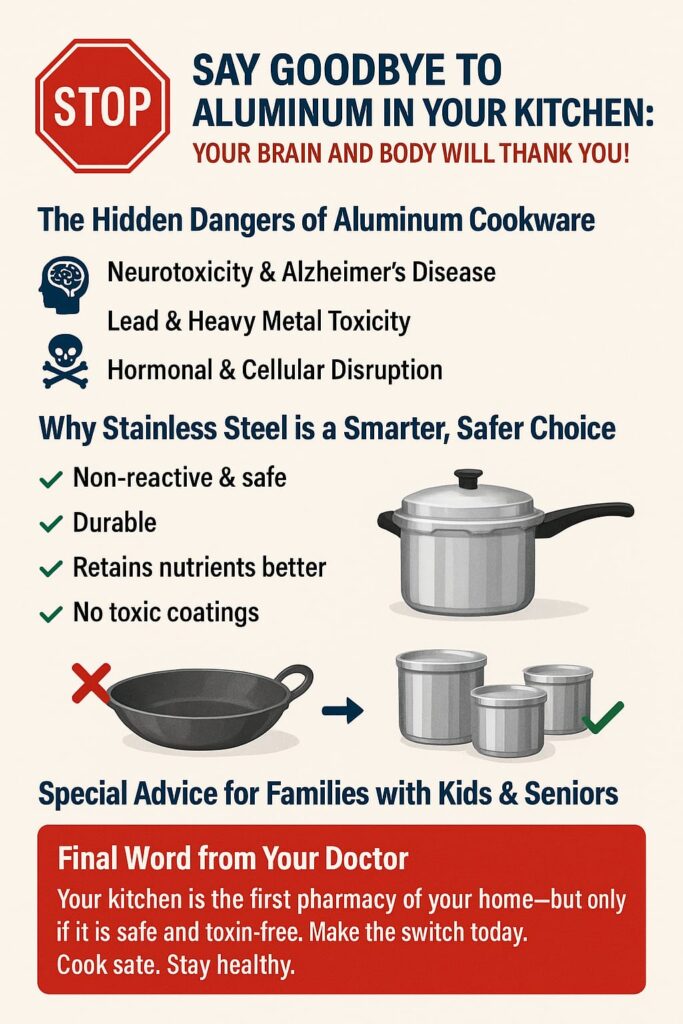🛑 Say Goodbye to Aluminum in Your Kitchen: Your Brain and Body Will ...